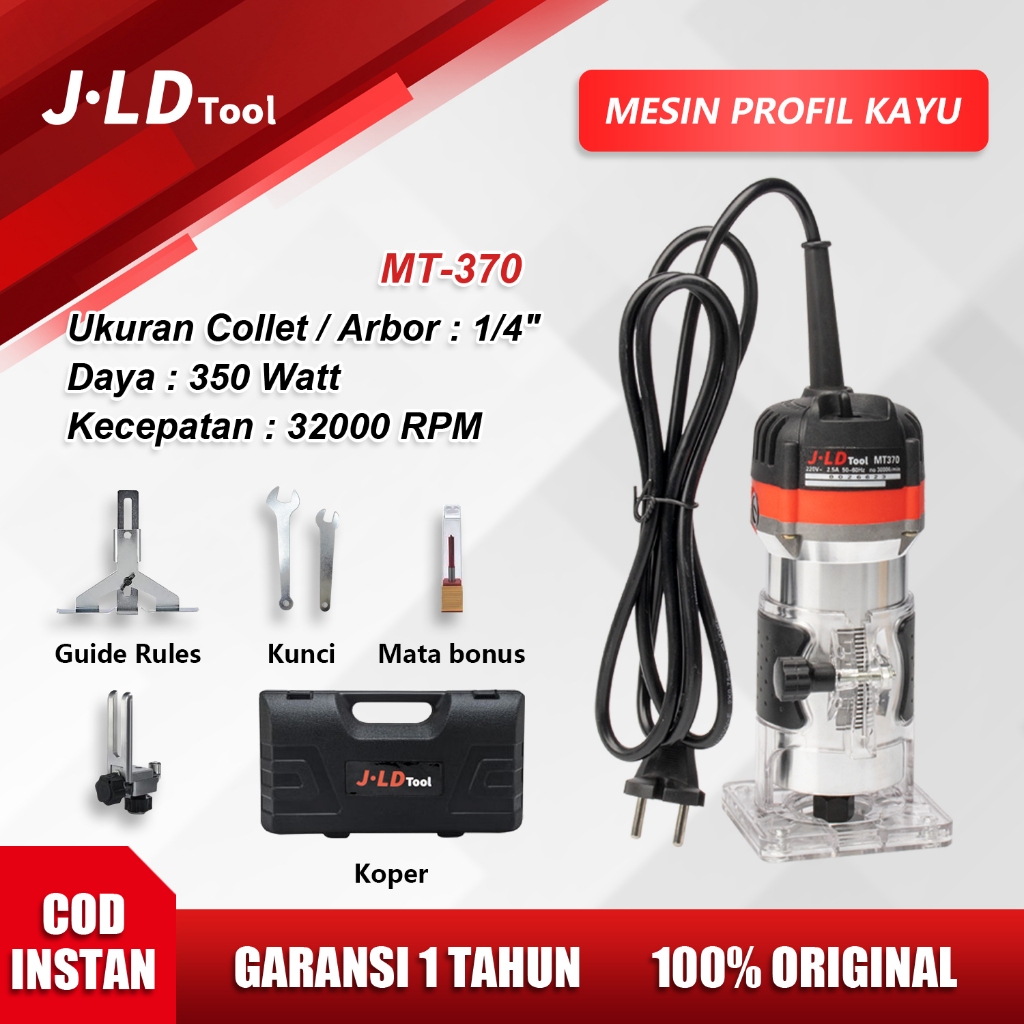 Jual JLD Mesin router profil kayu MT370 Mesin profil kayu murah promo ...