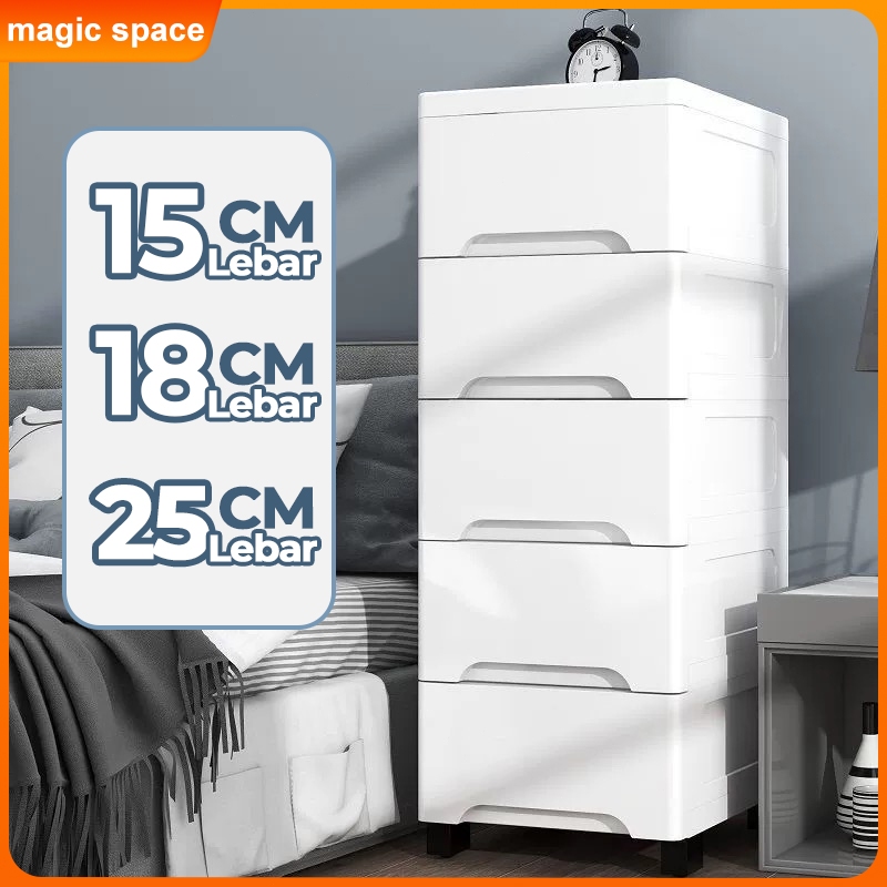 Jual MAGIC Lebar15/18/25cm Kabinet Laci Sempit Kabinet Laci Dapur Rak ...