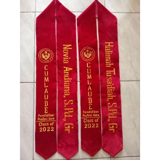 Jual selempang wisuda cumlaude Harga Terbaik & Termurah Juli 2024 ...