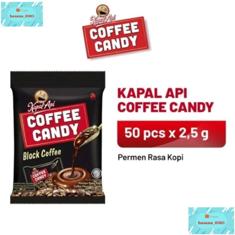 Jual Kapal Api Coffee Candy 1 Bag (50 x 2.6 gr) | Shopee Indonesia
