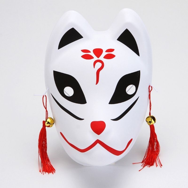 Jual Topeng Anime Jepang Cosplay Kitsune Bunsakai Anbu japanese fox ...