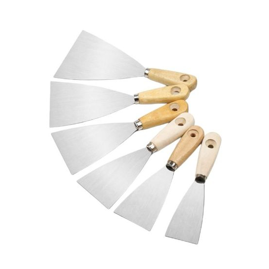 Jual Kapi Besi Gagang Kayu / Kapi Cat / Kapi Dempul Kualitas Super ...