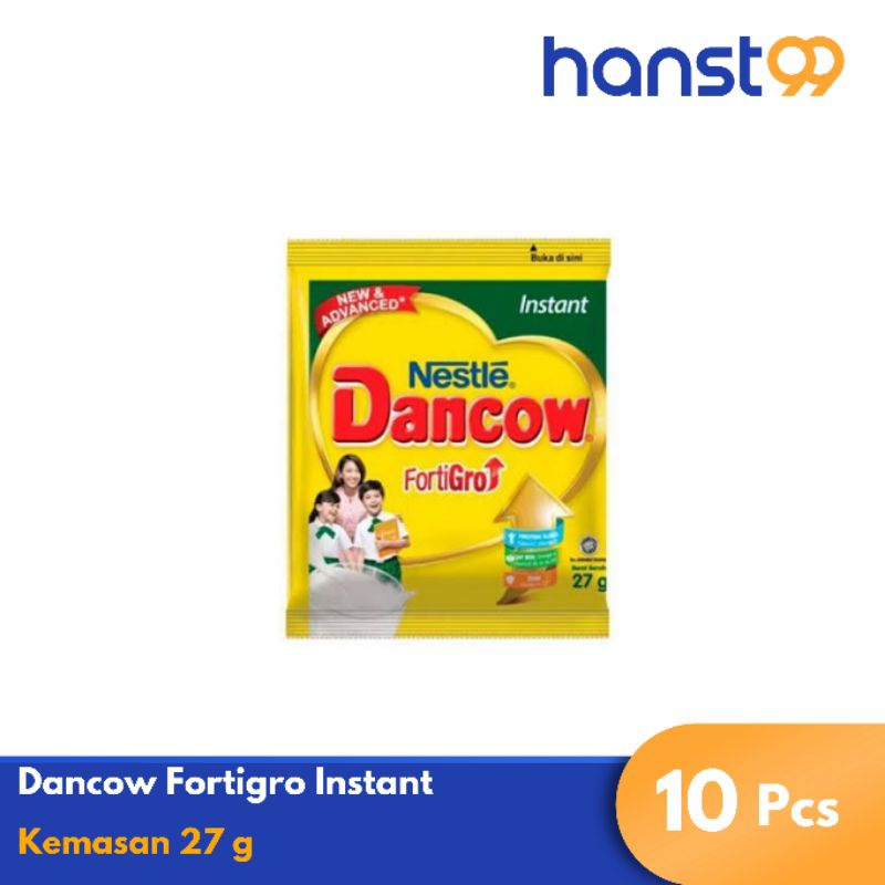 Jual SUSU DANCOW INSTAN FORTIGO SACHET/ NESTLE DANCOW SUSU INSTAN ...