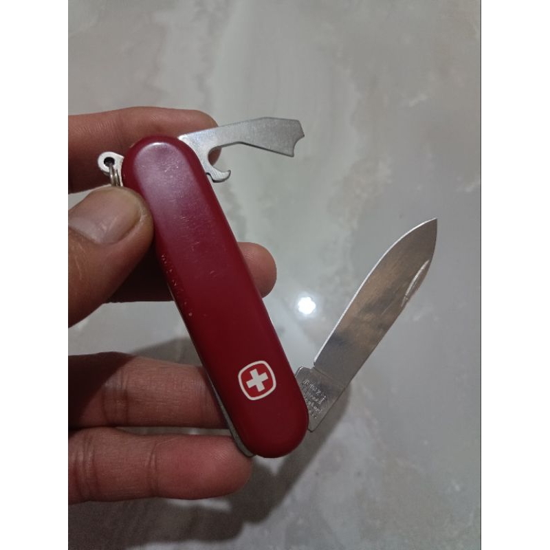 Jual wenger picnic 84mm scale merah (original bekas) | Shopee Indonesia