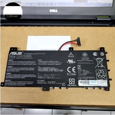 Jual Baterai Laptop ASUS A451 A451L A451LN A451LB A451LA ( B41N1304 ) | Shopee Indonesia