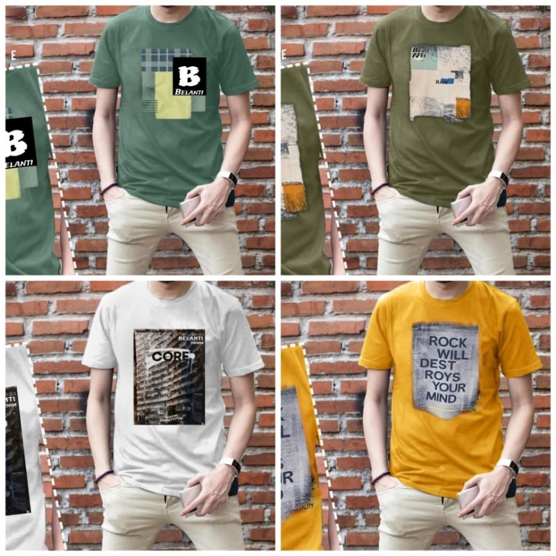 Jual Kaos pria distro/Kaos distro bandung/kaos pria dan wanita | Shopee ...