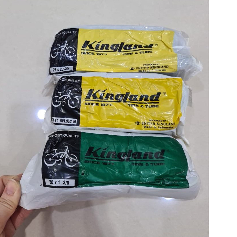 Jual ban dalam sepeda dewasa mini mtb 26 inch 26 x1.3/8 dan 26x2.00 dan 26x 2.125 kingland ...