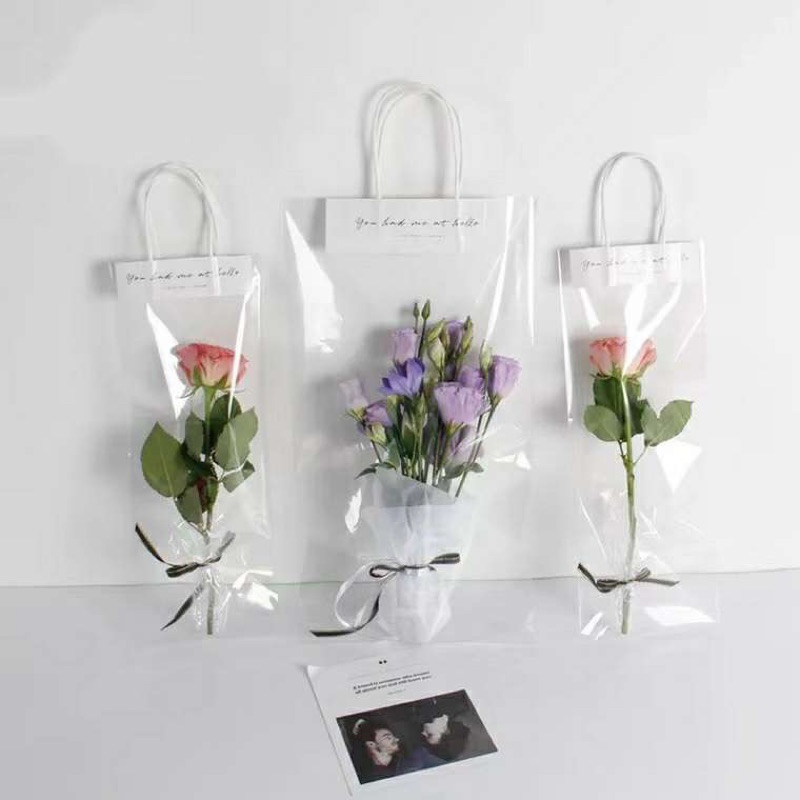 Jual [10034] Plastik Pembungkus Buket, Plastik Tas / Plastik Handbag ...