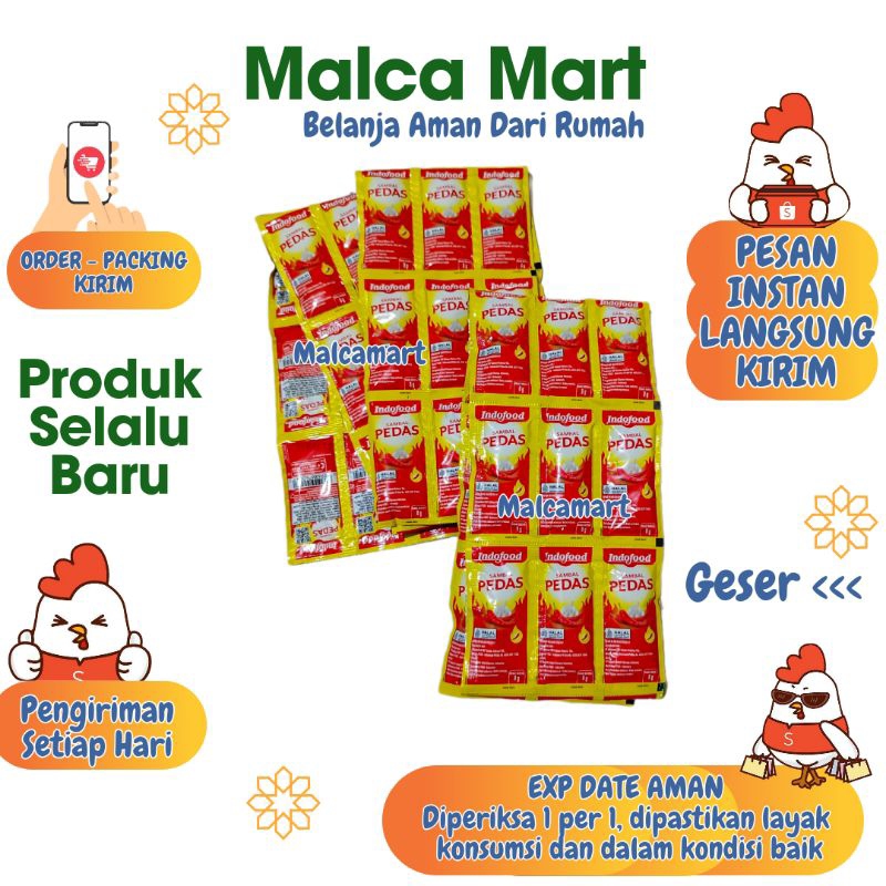 Jual SAOS SAMBAL INDOFOOD SACHET 36 pcs | Shopee Indonesia