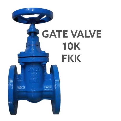 Jual GATE VALVE DN 50 FKK VALVE FLANGE CAST IRON 2 INCH | Shopee Indonesia