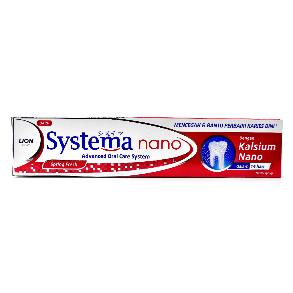 Jual PASTA GIGI ODOL SYSTEMA NANO 190 GR MENTHOL BREEZE NANO SPRING ...