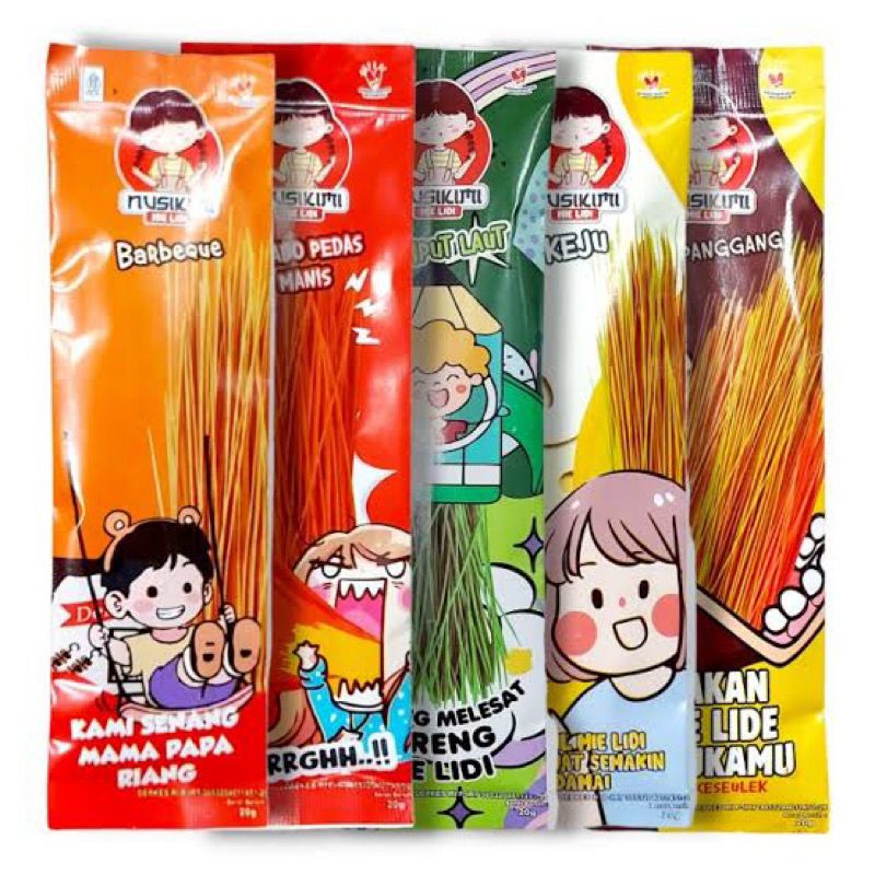 Jual Mie lidi viral isi 20 pcs - mie lidi - viral - jajan anak enak ...