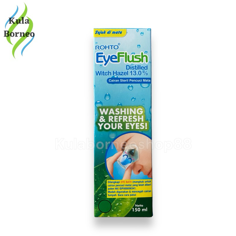 Jual Rohto Eyeflush 150 ml - Cairan Pencuci Mata | Shopee Indonesia