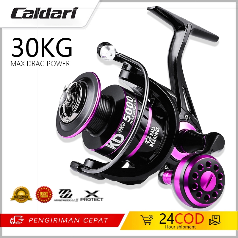 Jual Reel Pancing Power Handle Reel Pancing KD1000-6000 fishing reel ...