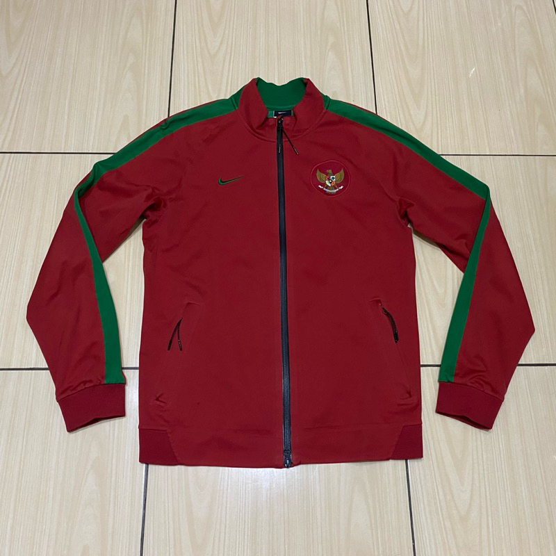 Jual Nike Timnas Indonesia Anthem Jacket Worn Original | Shopee Indonesia