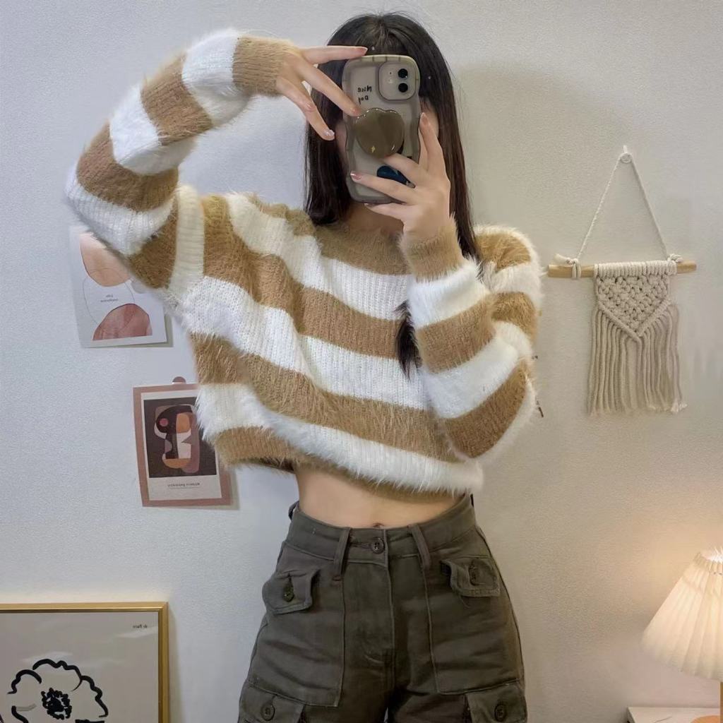 Jual AJW Cardigan Korean Style Premium Rajut Import Kekinian Elegan dan ...