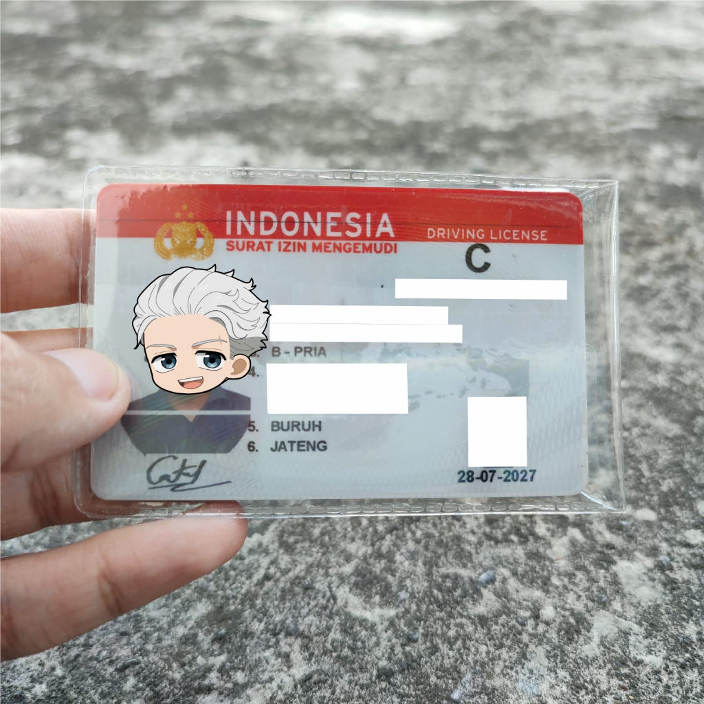 Jual Cover KTP / SIM Anime Wind Breaker - Sampul Pelindung Anti Gores ...