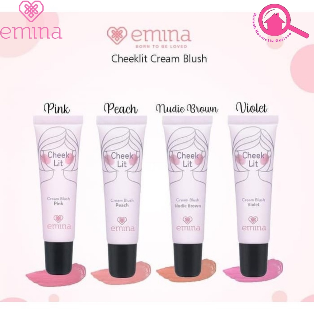 Jual Emina Cheeklit Cream Blush | Emina Blush On Cream Tahan Lama ...