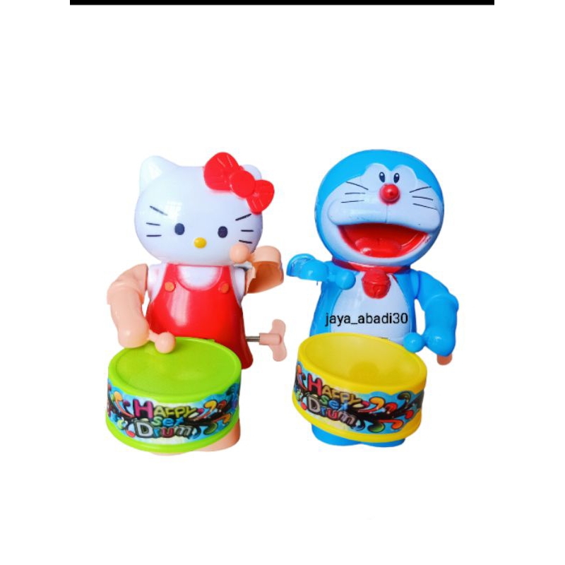 Jual Mainan Drum Karakter/Drum Hello Kitty Drum Doraemon | Shopee Indonesia