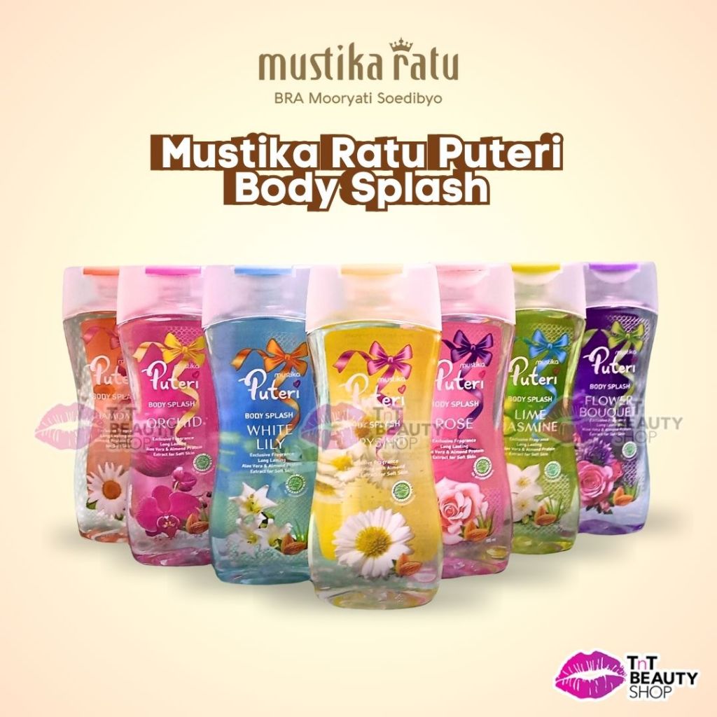 Jual Mustika Ratu Puteri Body Splash 135 ML / 245 ML | TnT Beauty Shop ...
