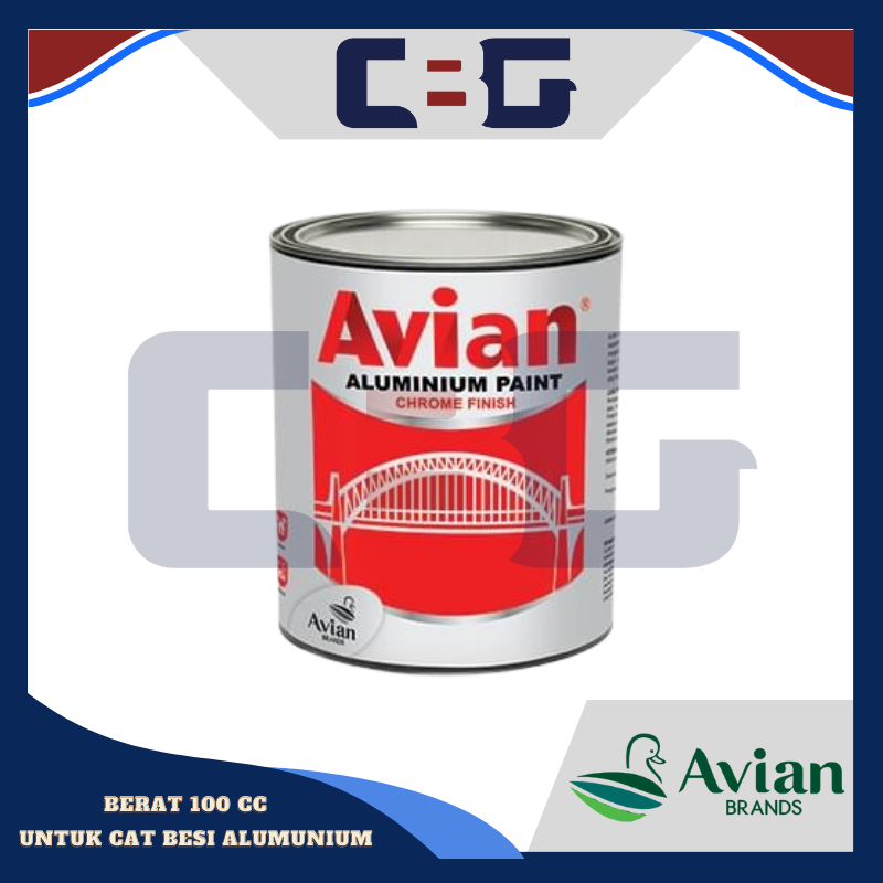 Jual CAT KAYU BESI AVIAN SILVER ALUMUNIUM 100 CC | Shopee Indonesia