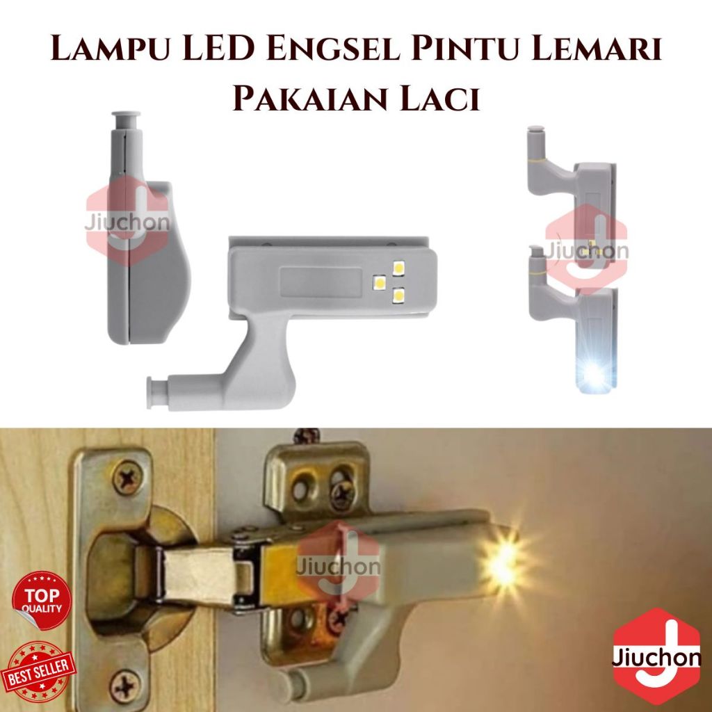 Jual JIUCHON Lampu LED Engsel Pintu Lemari Pakaian Laci / Lamp Deadlock ...