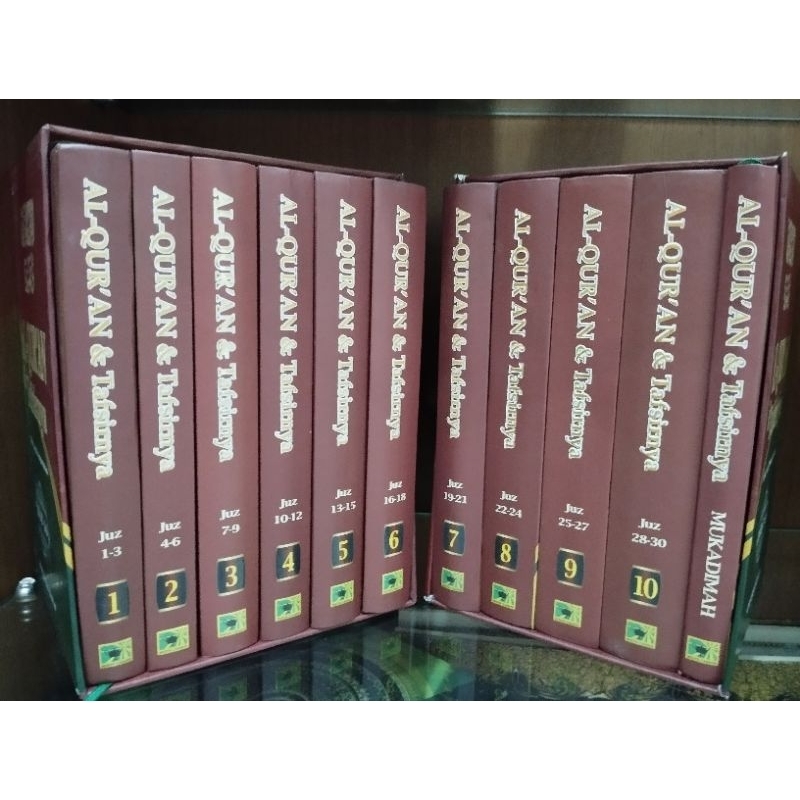 Jual Tafsir Al-Quran Kemenag RI 11 Jilid Edisi Yang Di Sempurnakan (ORIGINAL) | Shopee Indonesia