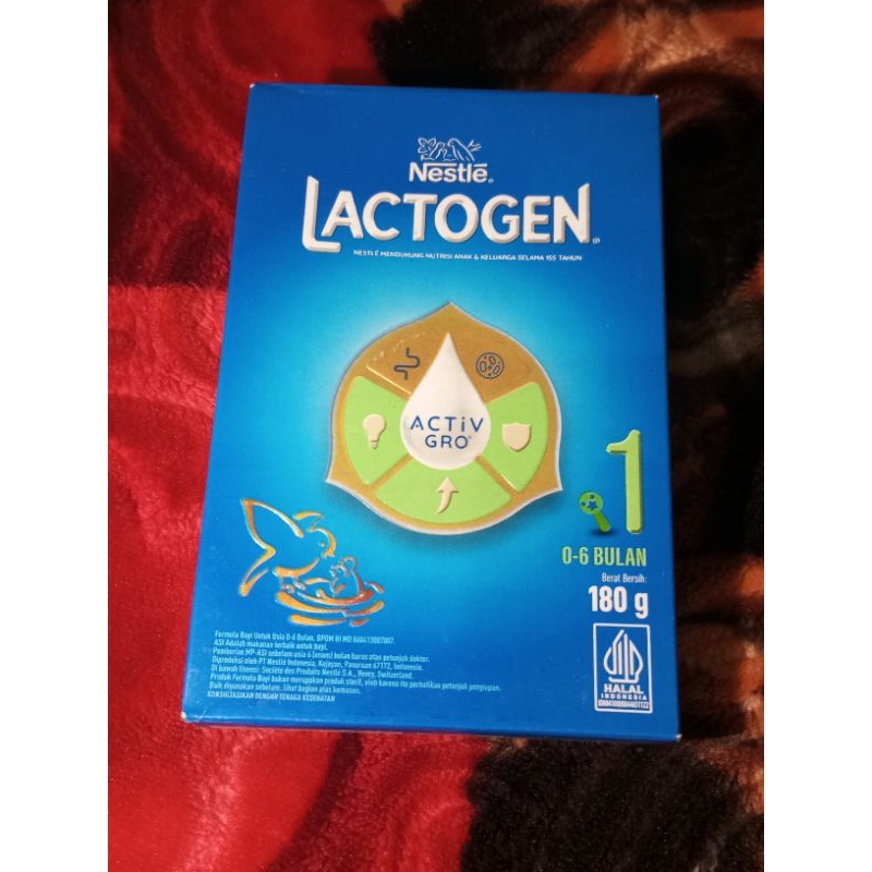Jual Susu Lactogen anak usia 0-6 bulan 180 Gram sufor | Shopee Indonesia