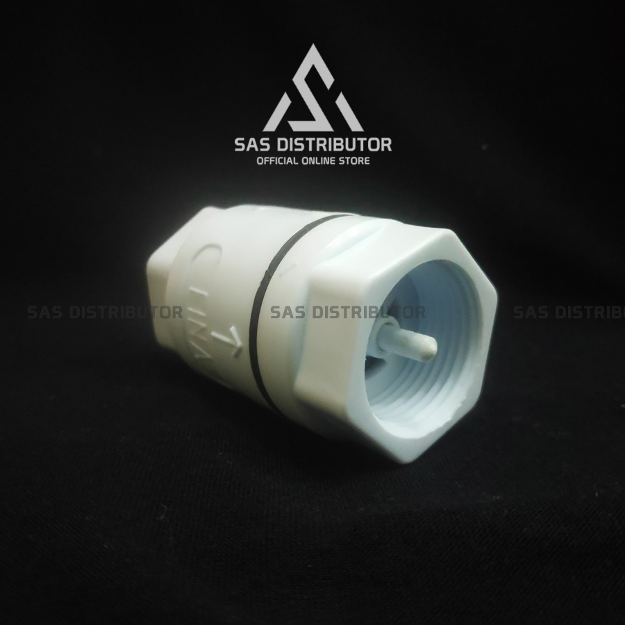 Jual Tusen Klep 3/4" inch PVC / Foot Klep Elfa Fina 3/4" inch / Check ...