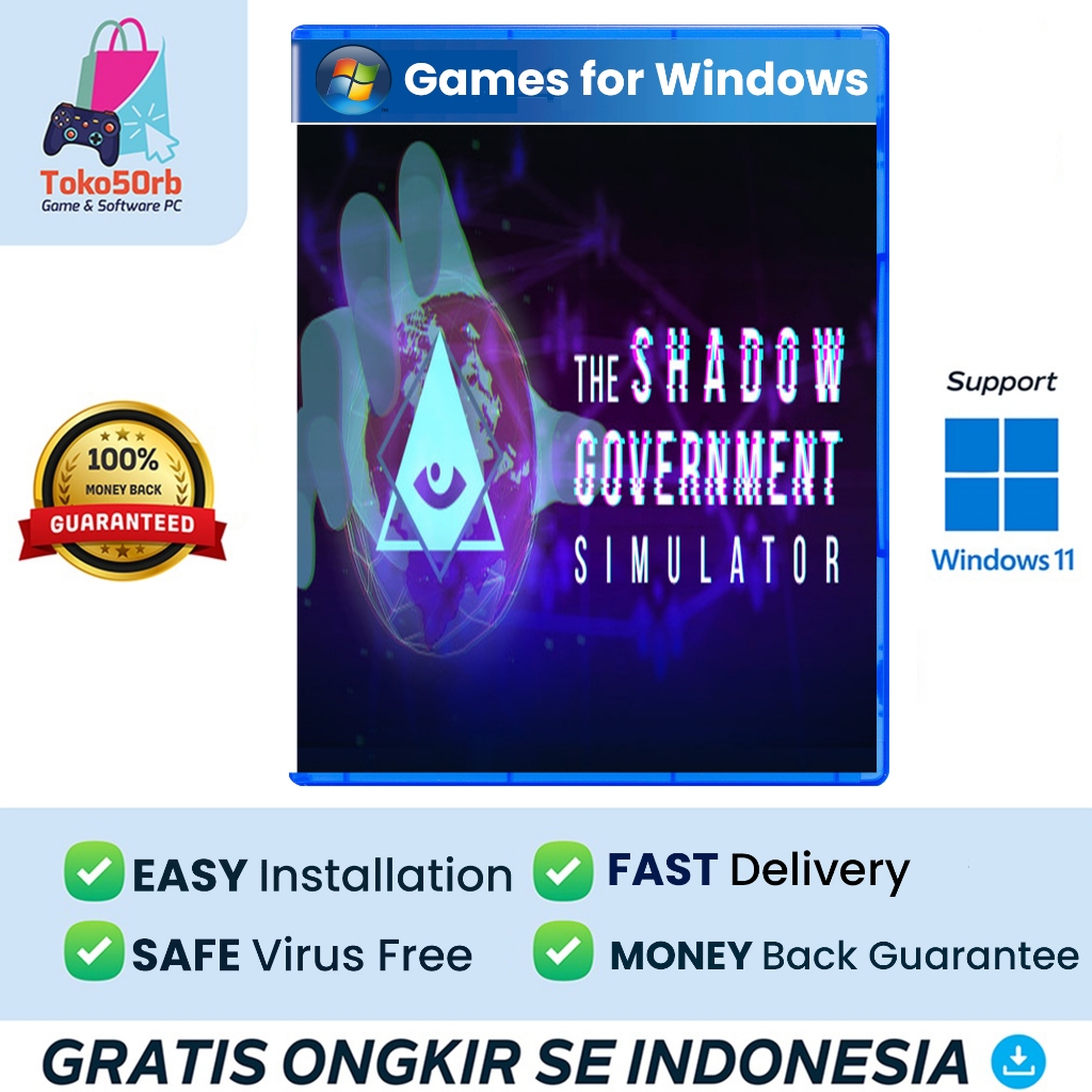 Jual The Shadow Government Simulator Game For PC Full Version | Shopee ...