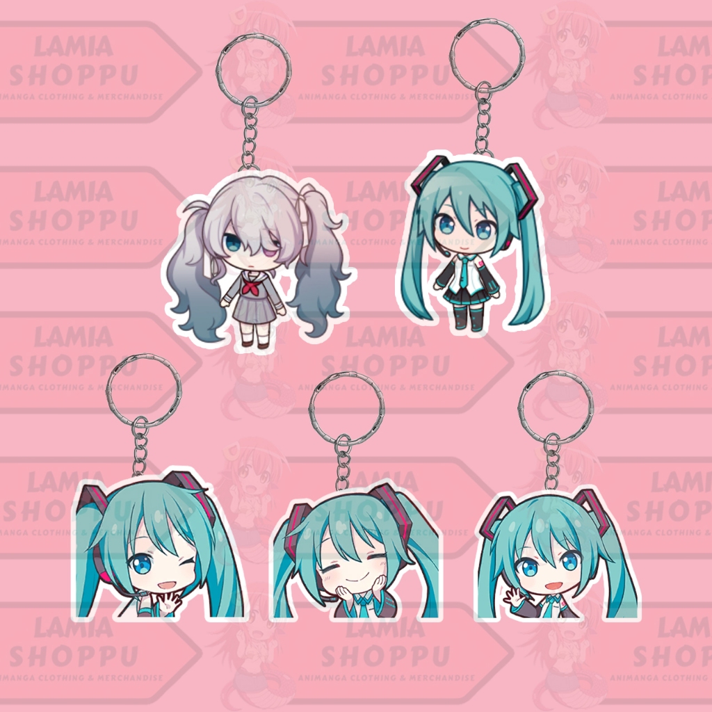 Jual Gantungan Kunci Project Sekai Vocaloid Miku Chibi | Ganci Akrilik Proseka Hatsune Miku 25 ...