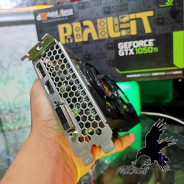 Jual VGA Nvdia GTX 1050Ti GTX 1050 Ti 4gb 128bit DDR5 Nonpin Power Libas gaming dll | Shopee ...