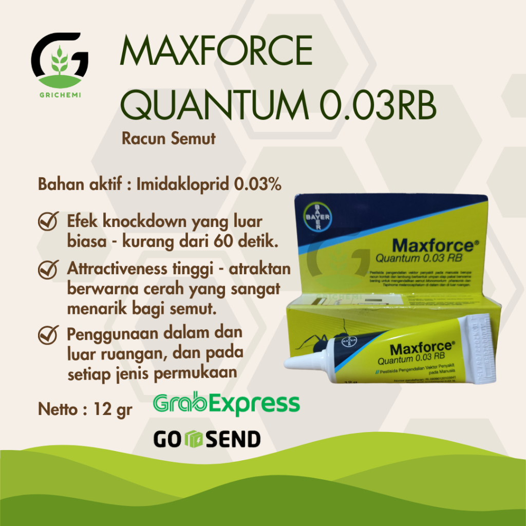 Jual MAXFORCE QUANTUM RACUN SEMUT | Shopee Indonesia