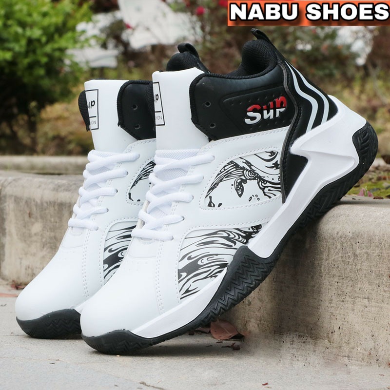 Jual NABU SHOES Sepatu Basket Baru Pria Import 2024 Mid-Top Modis ...