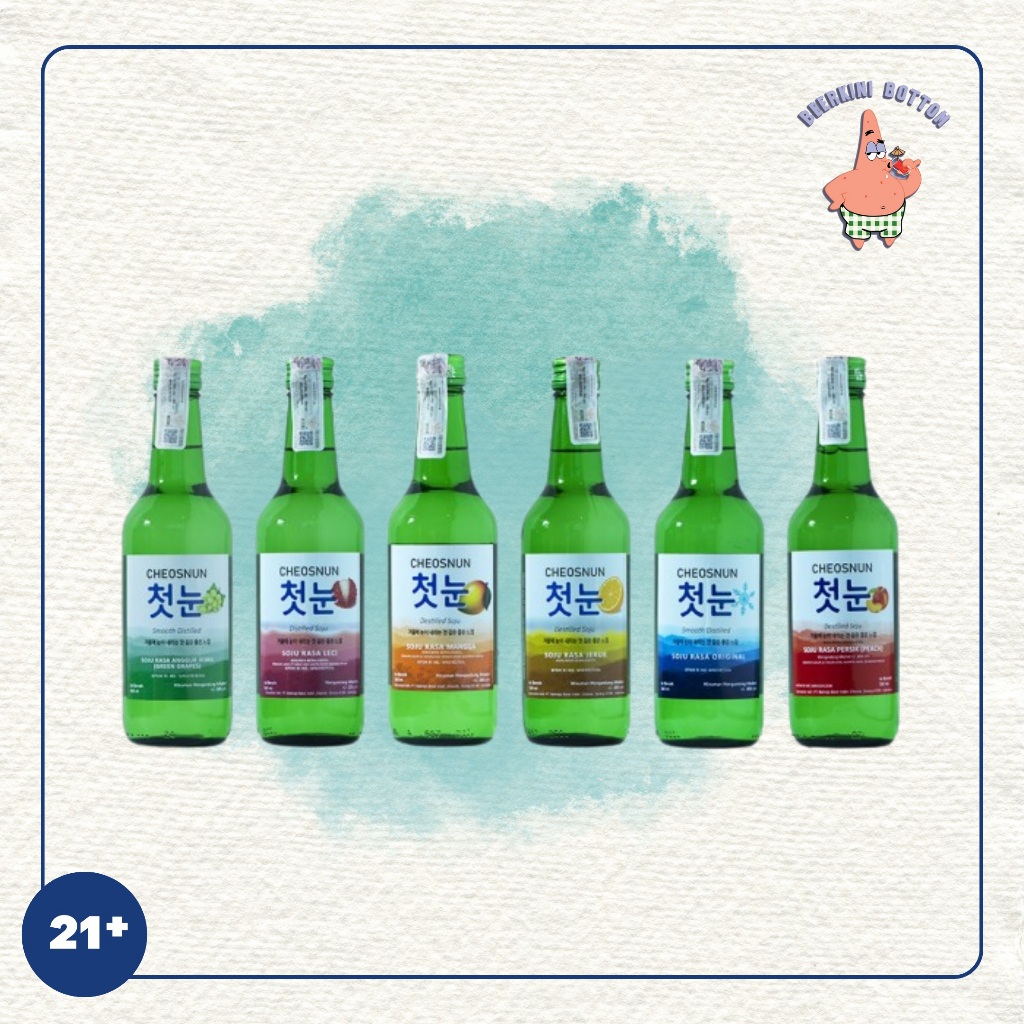 Jual Cheosnun Soju All Varian 360ml | Shopee Indonesia