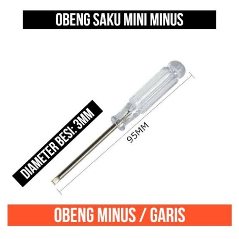 Jual Obeng Minus Mini | Shopee Indonesia
