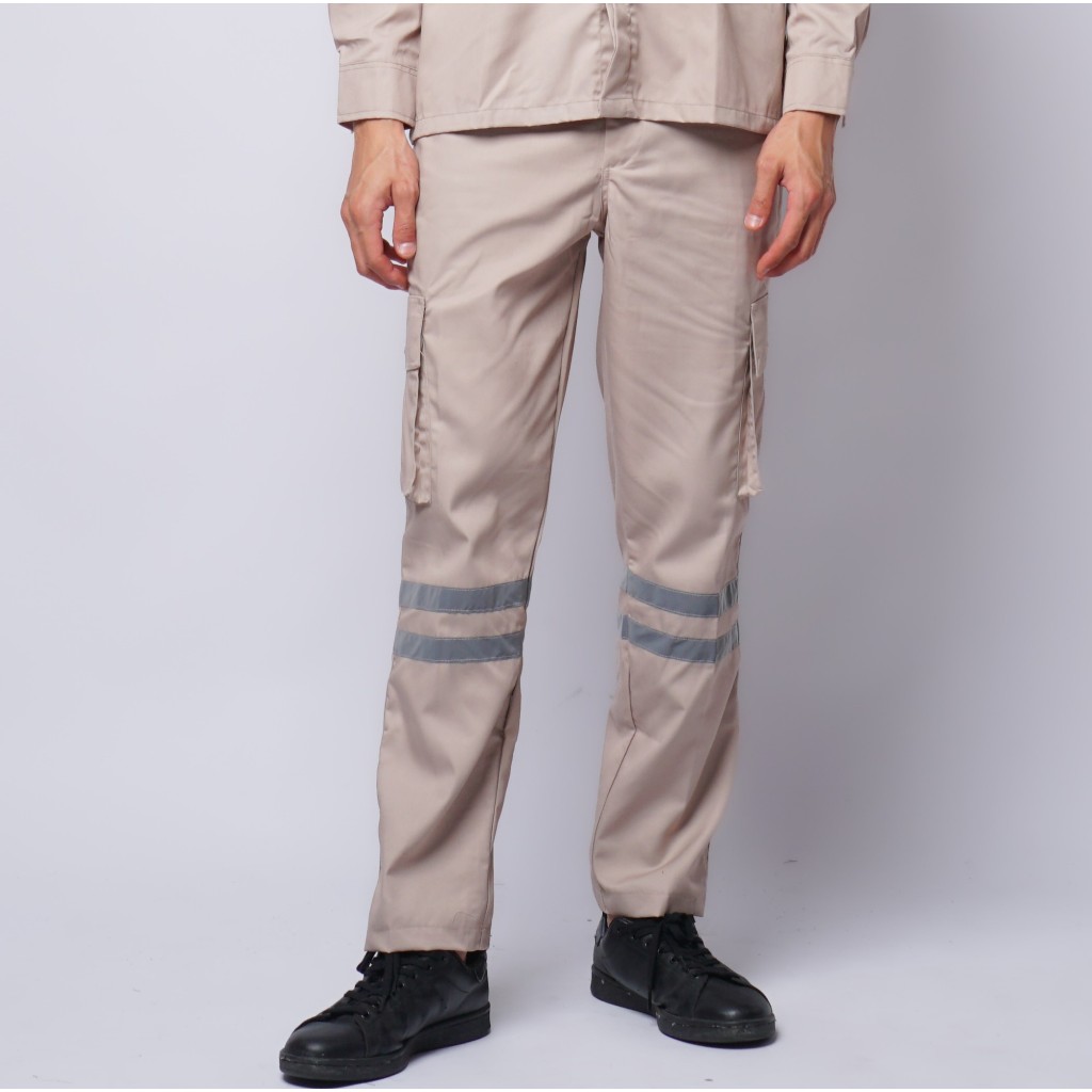 Jual Celana Safety Proyek Warna Coksu Cream Seragam Wearpack Kerja ...