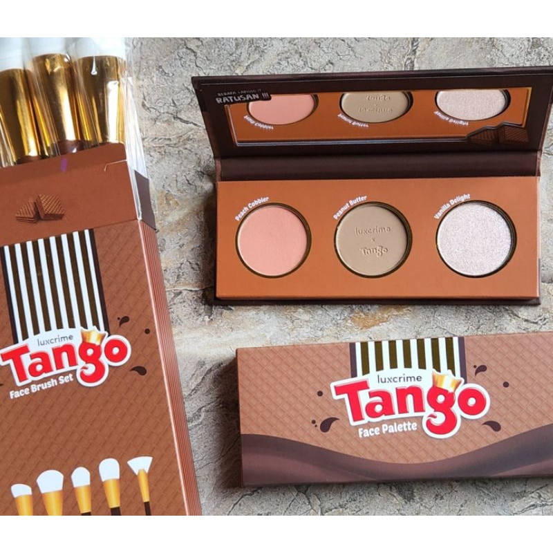 Jual tango face pallete luxcrime | Shopee Indonesia