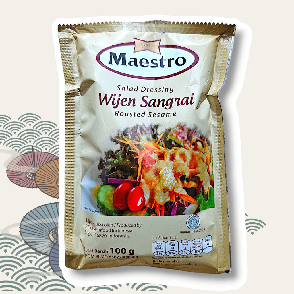 Jual Maestro Salad Dressing Wijen Sangrai 100gr | Shopee Indonesia
