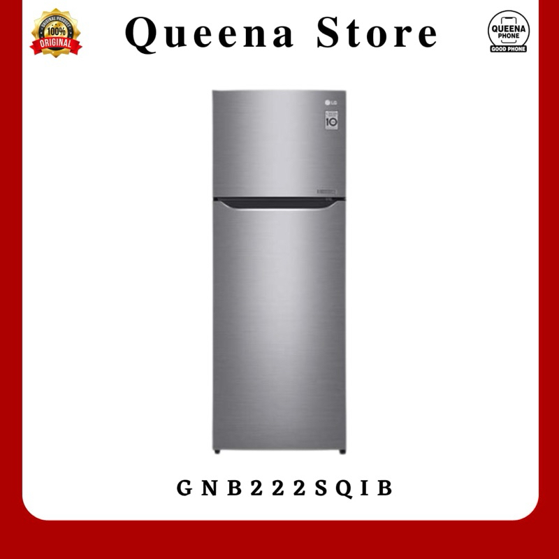 Jual KULKAS LG 2 PINTU GNB222SQIB / GNB202SQIB Smart Inverter - Dark ...