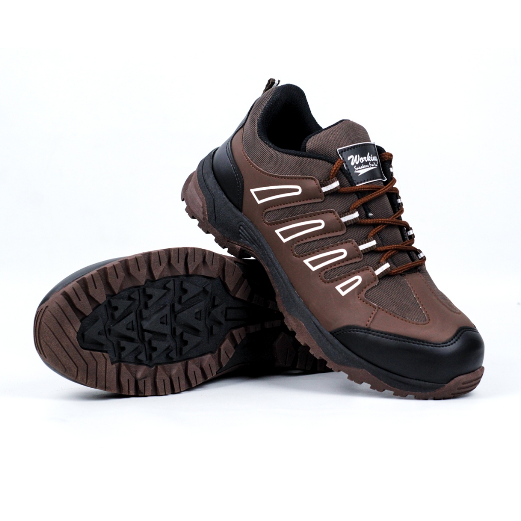 Jual Sepatu Pria Hiking Kasual G-18 Sepatu Kerja | Shopee Indonesia