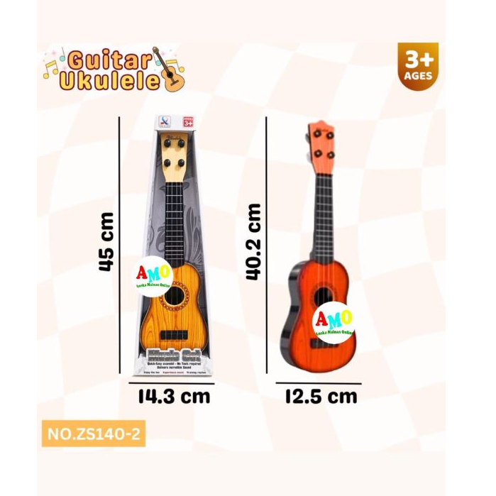 Jual Mainan Anak Guitar Interesting Gitar Ukulele Gitar Musik Anak ...