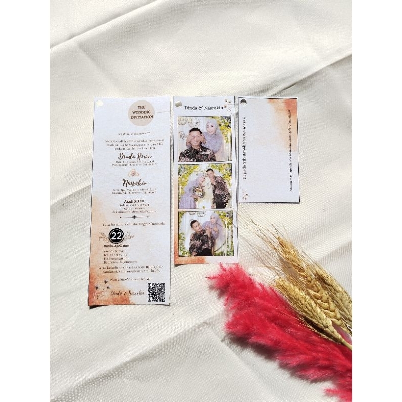Jual Undangan Hangtag Aesthetic Custom VIRAL - Undangan Kekinian Free ...