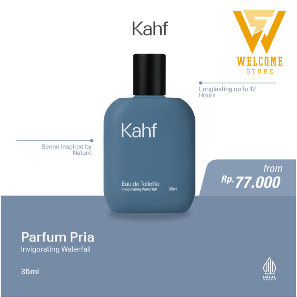Jual Kahf Eau de Toilette 35ml | Invigorating Waterfall | Revered Oud ...