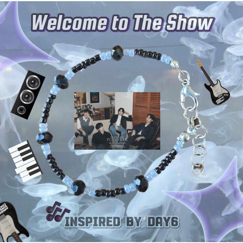 Jual Welcome to The Show Bracelet (Kpop Day6 Aksesoris Gelang Manik ...