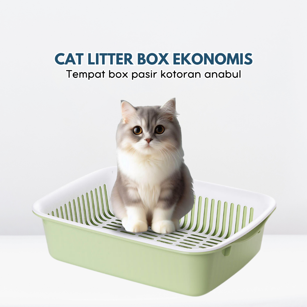 Jual TEMPAT BAK BASKOM EKONOMIS PASIR KOTORAN HEWAN KUCING ANJING CAT ...