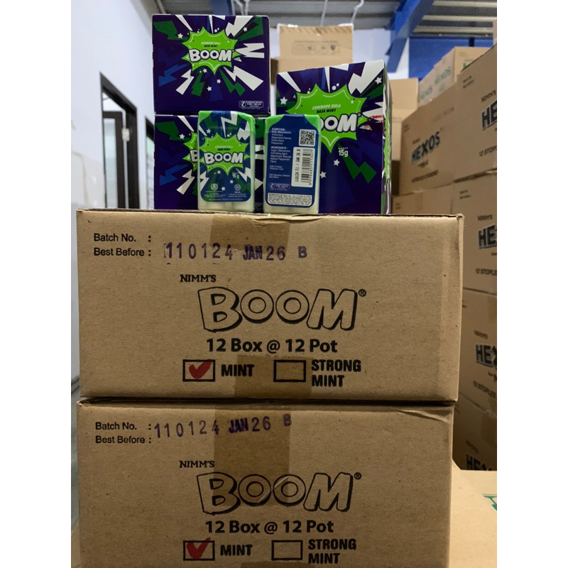 Jual Permen Boom Mint Original Kemasan Pot | Shopee Indonesia