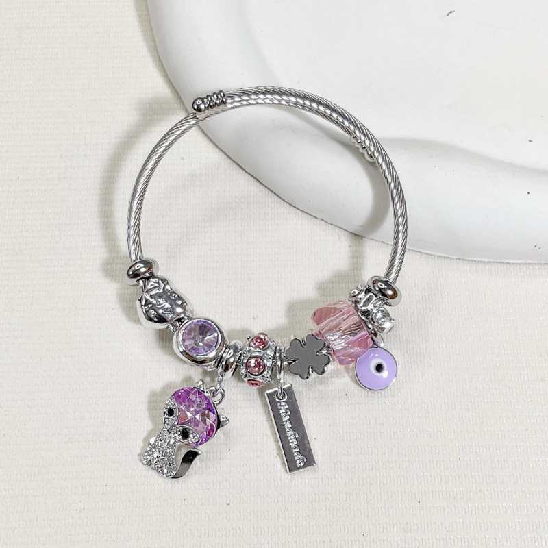 Jual Premium Gelang Pandora Charms Bracelet Serut Titanium Asli Wanita ...