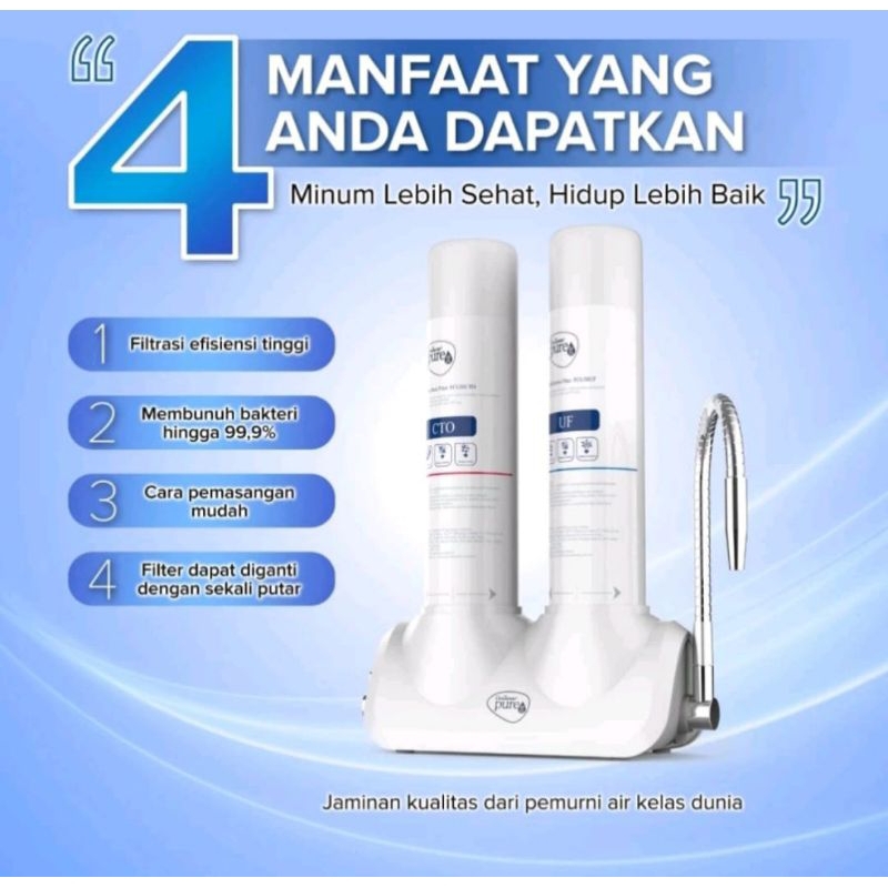 Jual Pureit Portable Water Purifier CU3040 Unilever Pure it | Shopee ...