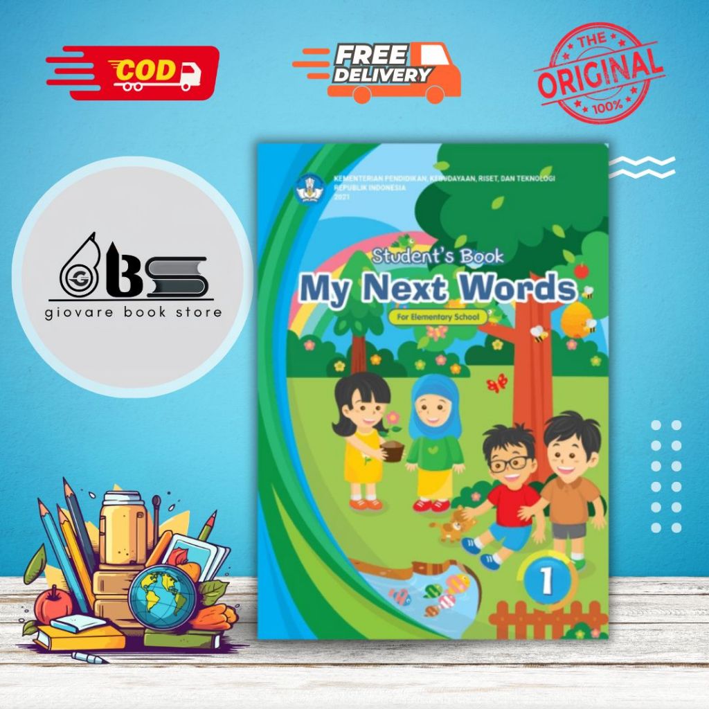 Jual BUKU BAHASA INGGRIS KELAS 1 KURIKULUM MERDEKA | MY NEXT WORDS FOR ELEMENTARY SCHOOL STUDENT ...